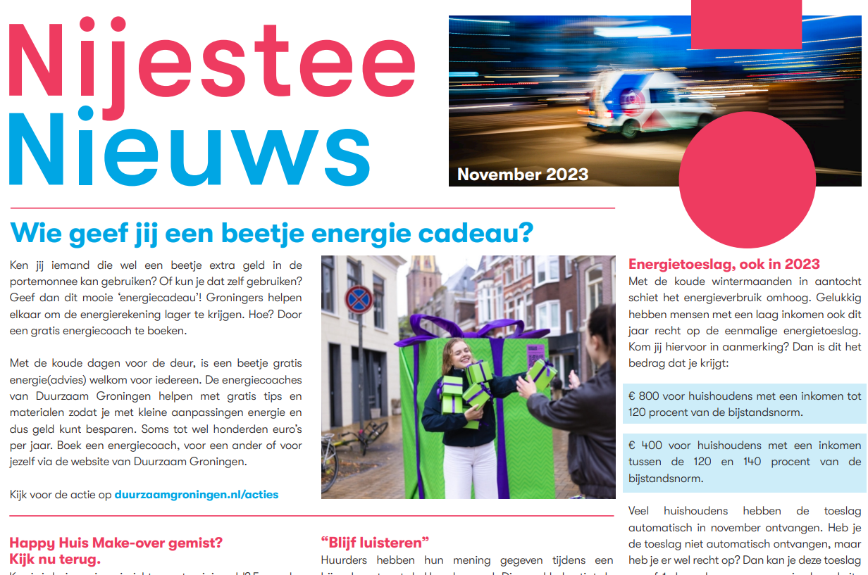 Nijestee nieuws November 2023 - Nijestee