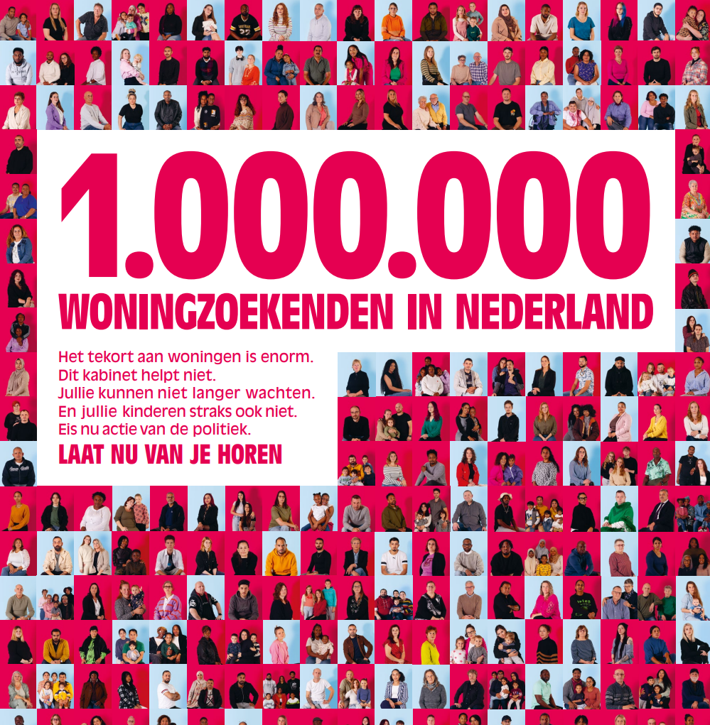 Petitie tegen woningtekort - Woonbron