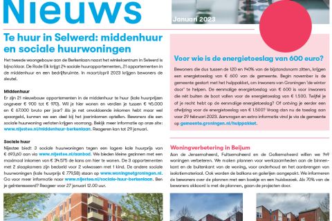Nijestee Nieuws Januari 2023 - Nijestee